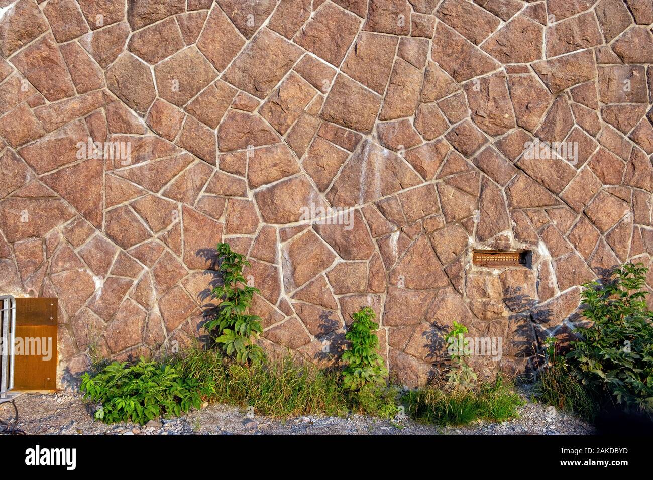 Empty old wall texture Stock Photo - Alamy