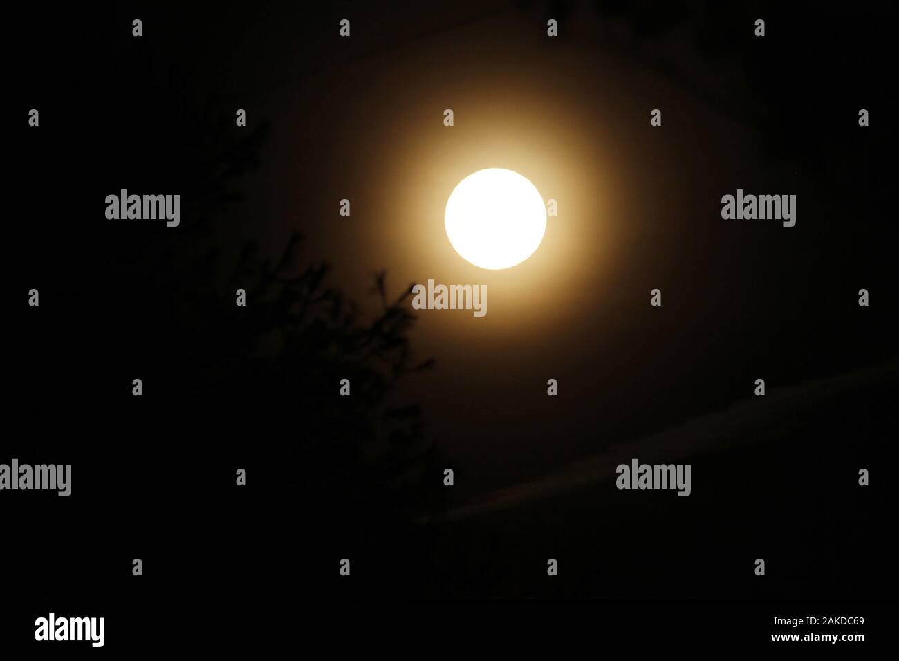 Bright Full Moon High Resolution Stock Photography and Images - Alamy