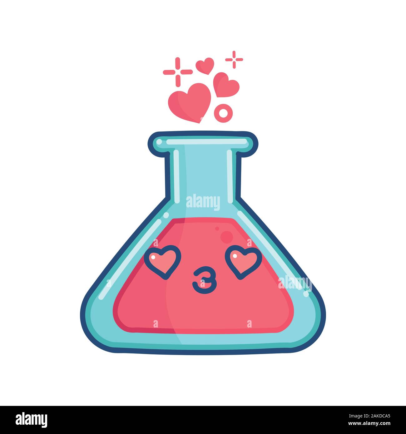 Cartoon love potion Cut Out Stock Images & Pictures - Alamy
