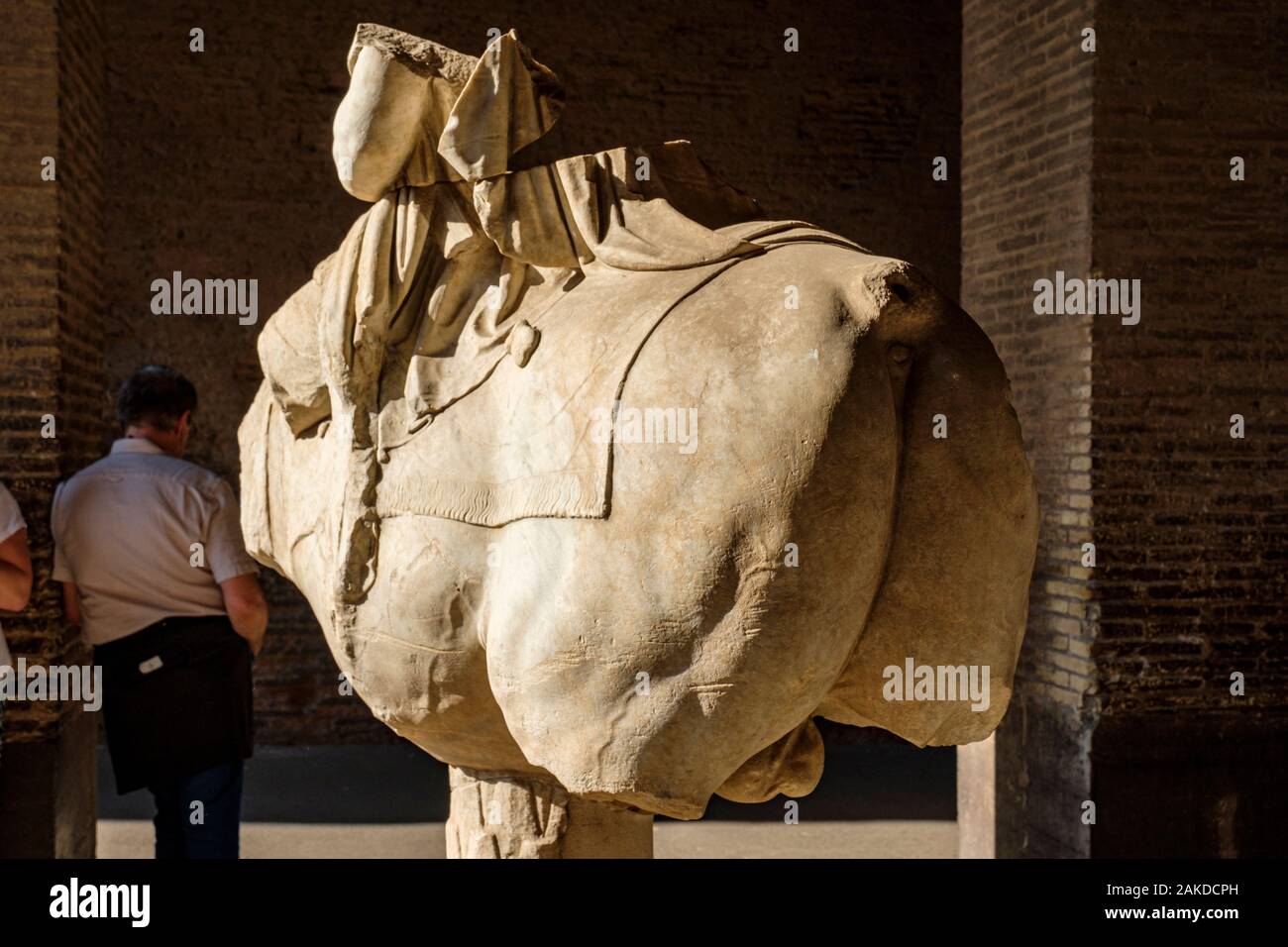 Remains of a I Century AD ancient equestrian statue thought to have ...