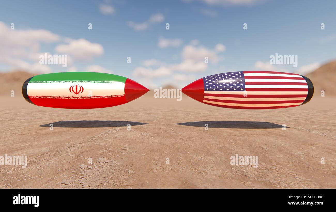 Iran vs us conflict hi-res stock photography and images - Alamy