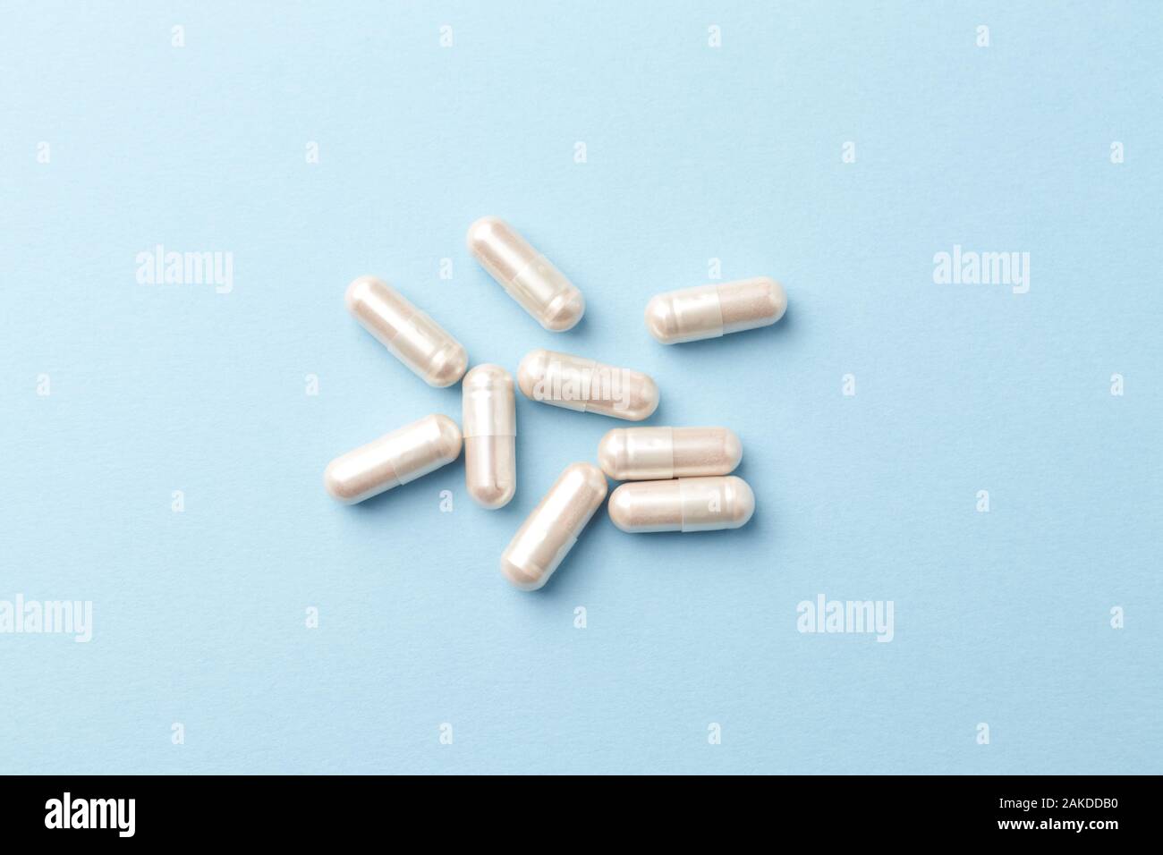 Carnitine capsules. Concept for a healthy dietary supplementation ...