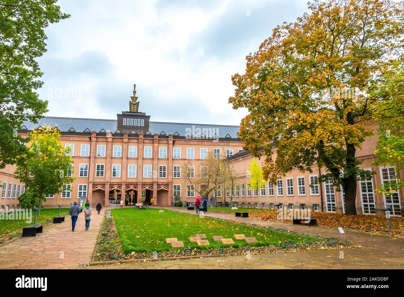 Leipzig, Germany - October 27, 2019: Grassi Museum, building complex in ...