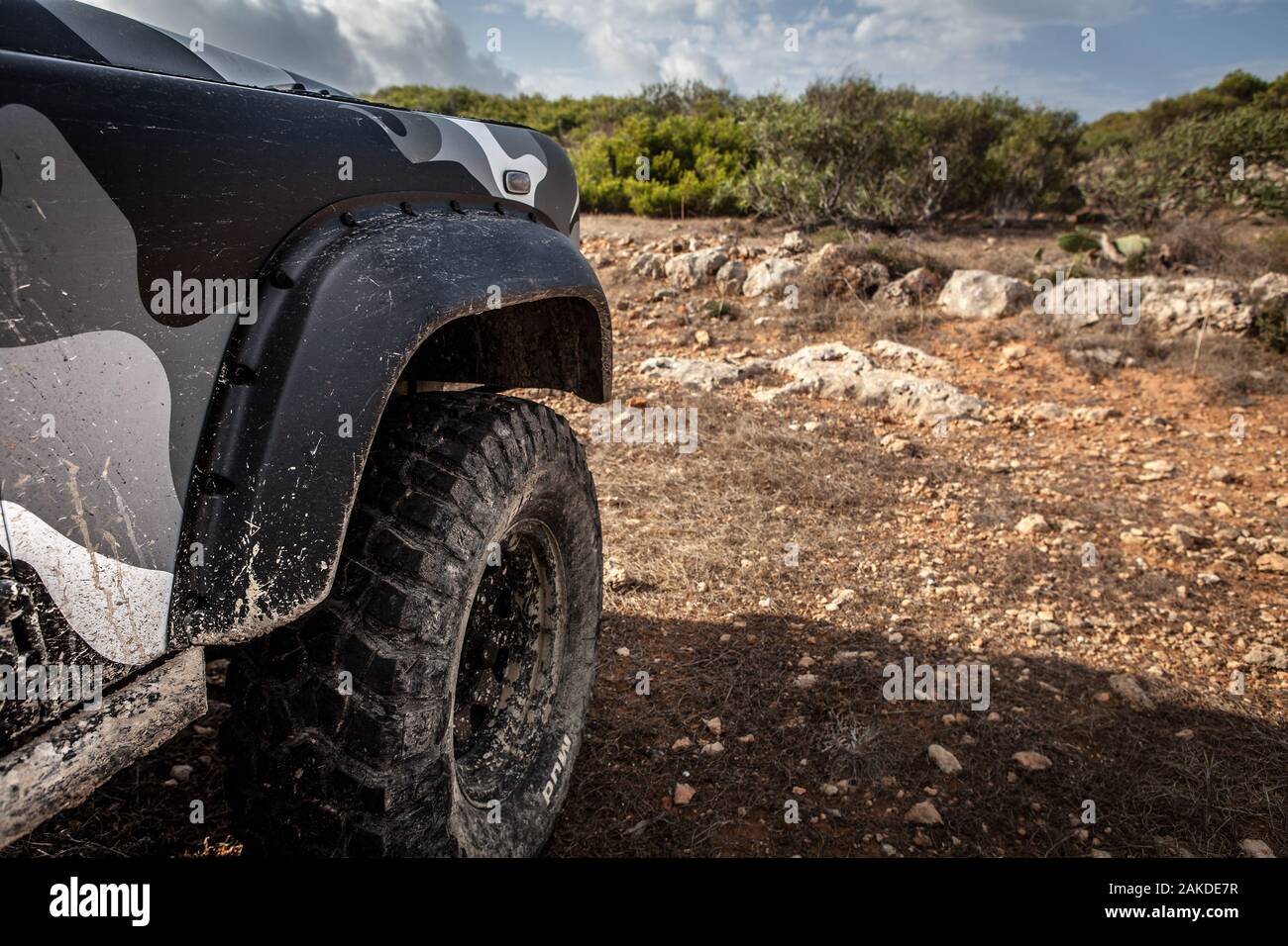 Off road vehicle detail Stock Photo - Alamy