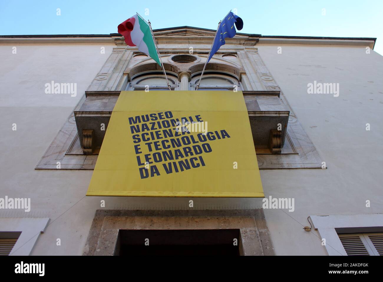 National museum of science and technic Leonardo Da Vinci, Milan, Italy ...
