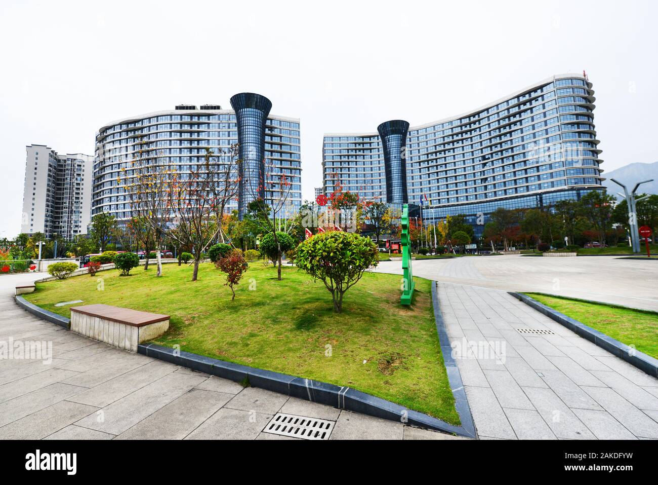 Zhangjiajie city in Hunan province, China Stock Photo - Alamy