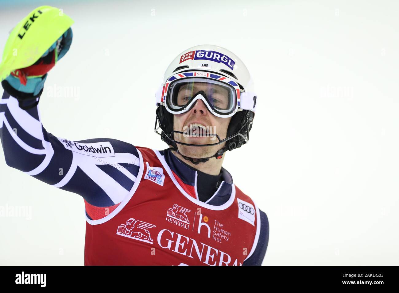 Madonna di campiglio night slalom hi-res stock photography and images ...