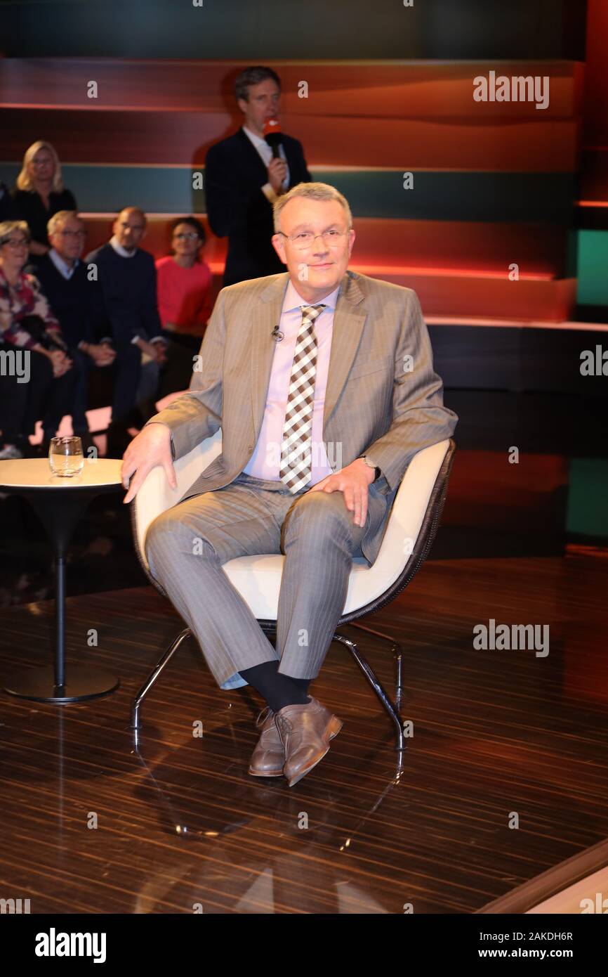 Michael Lüders bei der Aufzeichnung der ZDF-Talkshow 'Markus Lanz' im ...