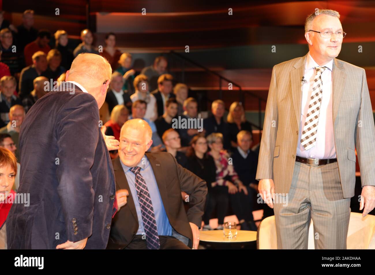 Margot Käßmann,Gregor Gysi,Andrew Denison,Michael Lüders bei der ...