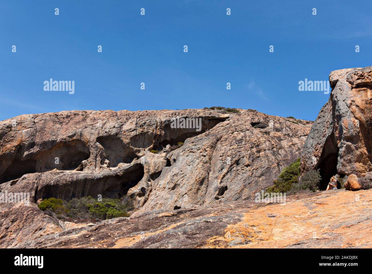 Coastal rock formation, Esperance Western Australia Stock Photo - Alamy
