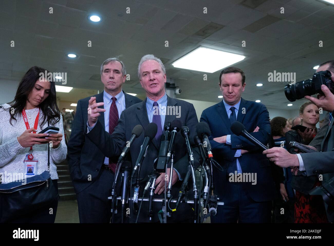 Washington DC, USA. 8th January, 2020. United States Senator Jeff ...