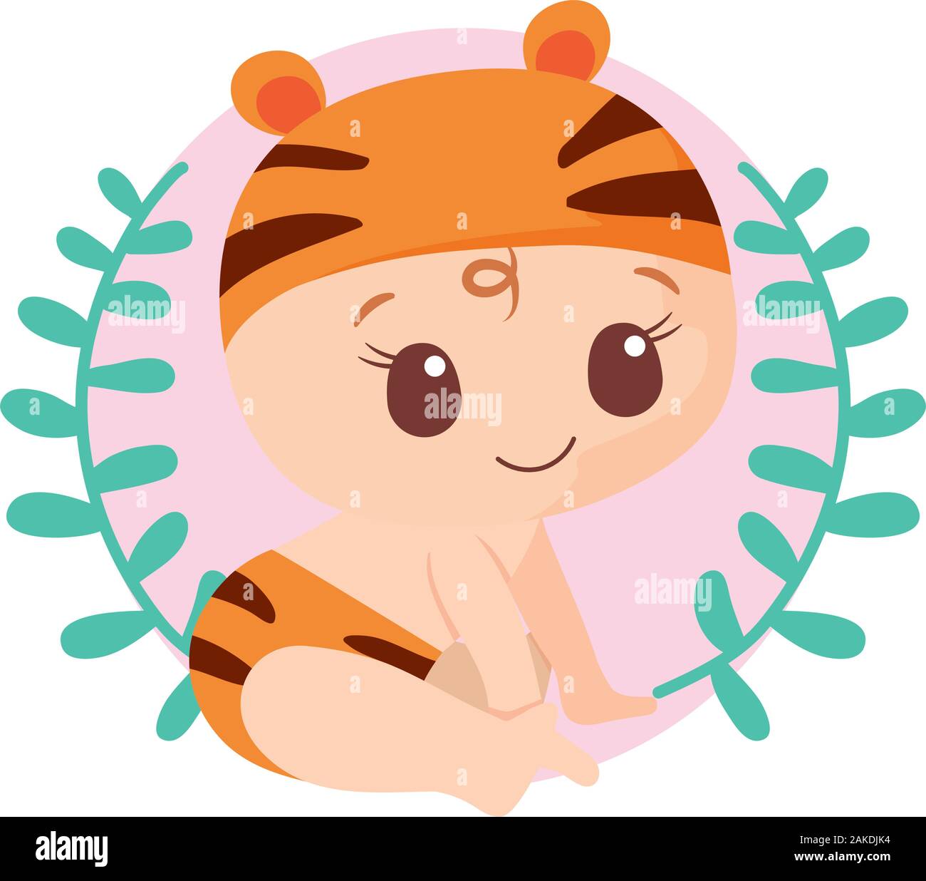 Cute baby boy with tiger costume design, Child newborn childhood kid ...