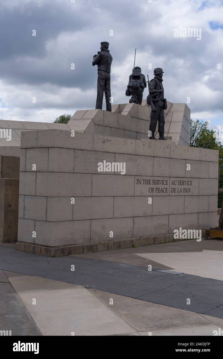 The Peacekeeping Monument in Ottawa, Canada Stock Photo - Alamy