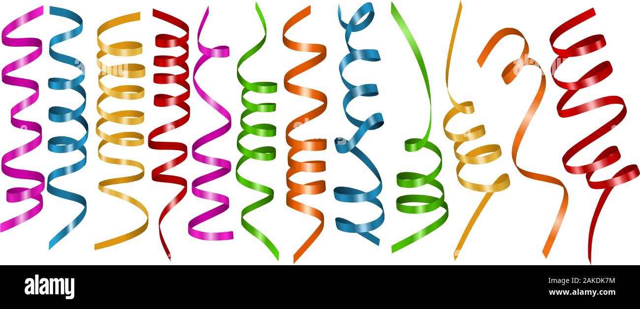 Streamer vectors hi-res stock photography and images - Alamy