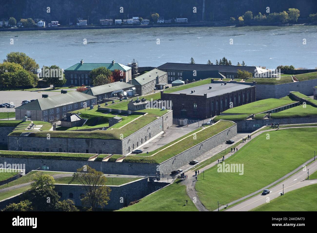 The Citadel and Fortifications of Quebec City, Canada Stock Photo - Alamy