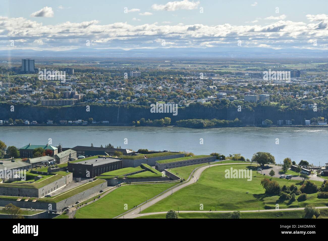 The Citadel and Fortifications of Quebec City, Canada Stock Photo - Alamy