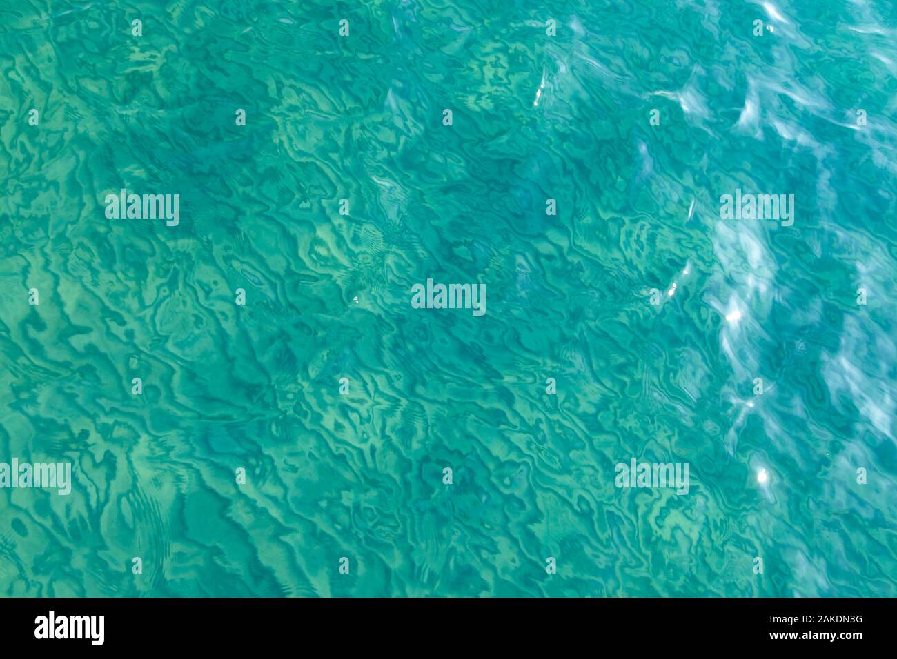 Clear water texture in blue. Background of the ocean and the sea ...