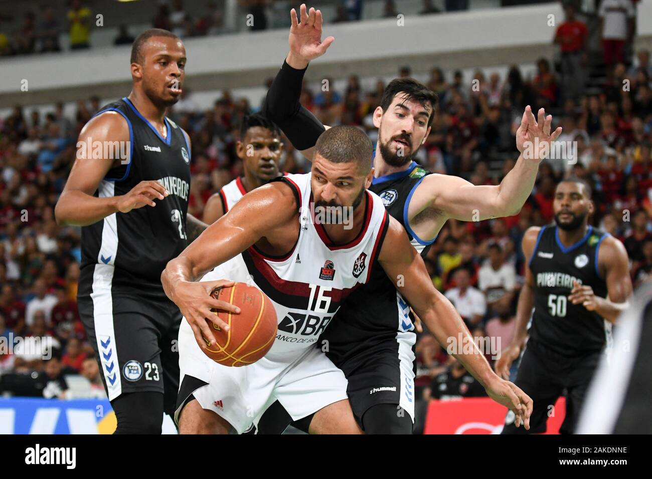Rio De Janeiro, Brazil. 08th Jan, 2020. final of the Super 8 Basketball ...