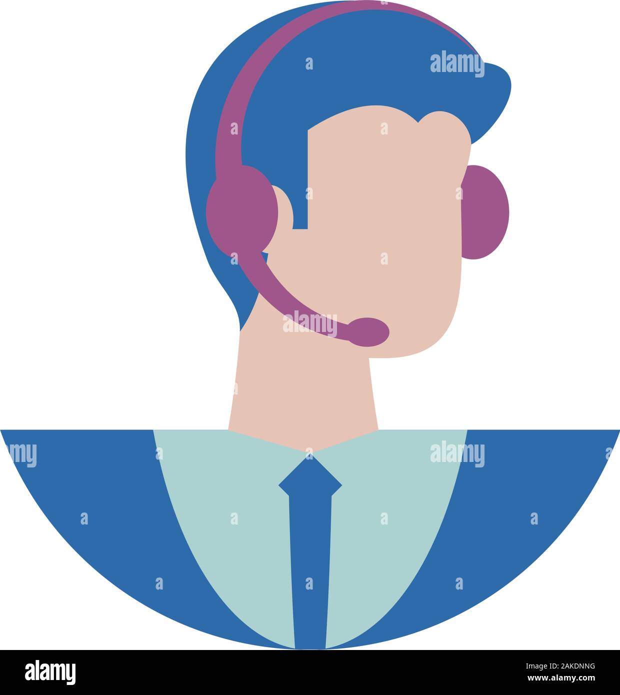 Businessman with headphone design, Man business management corporate ...