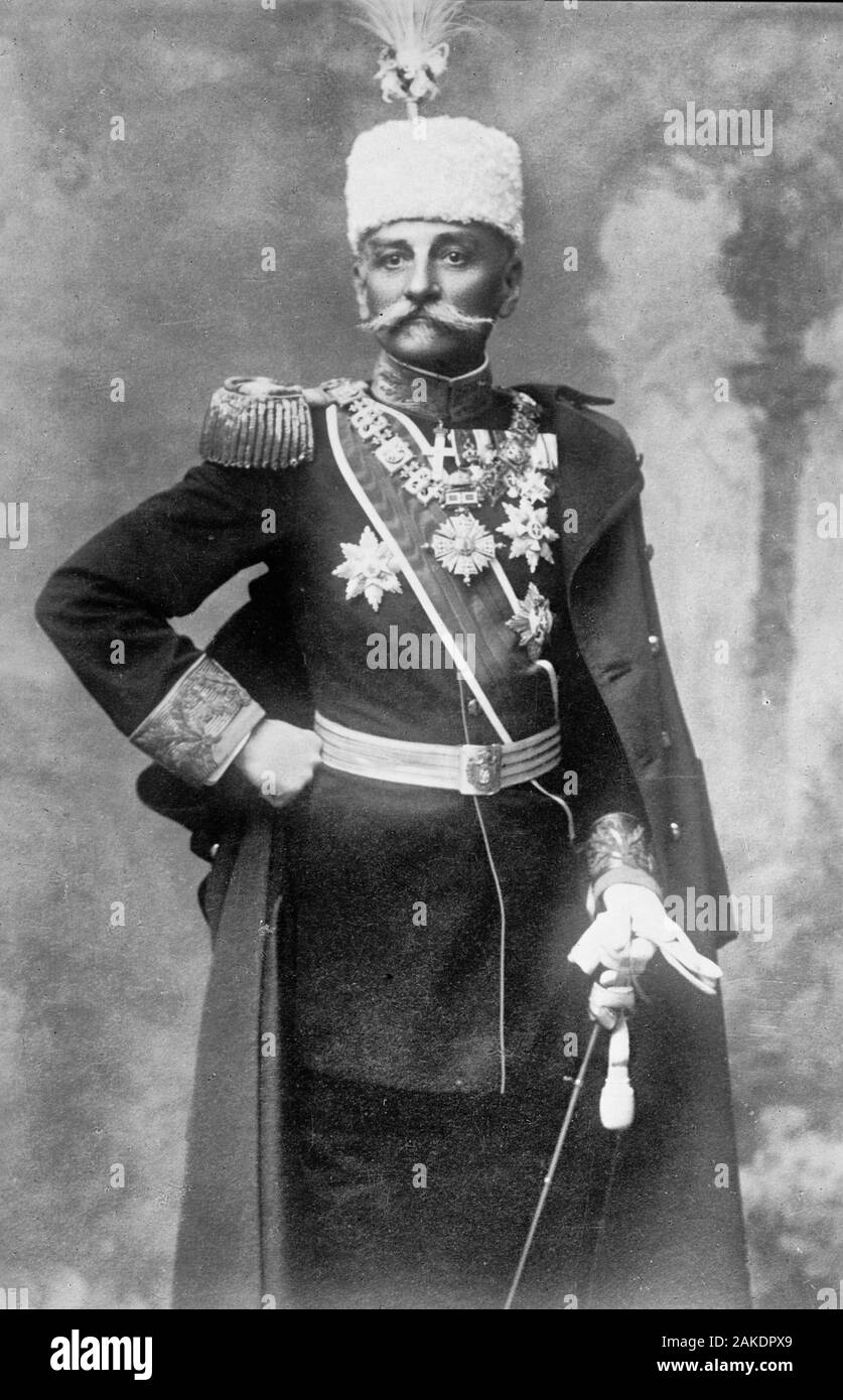 King of serbia hi-res stock photography and images - Alamy