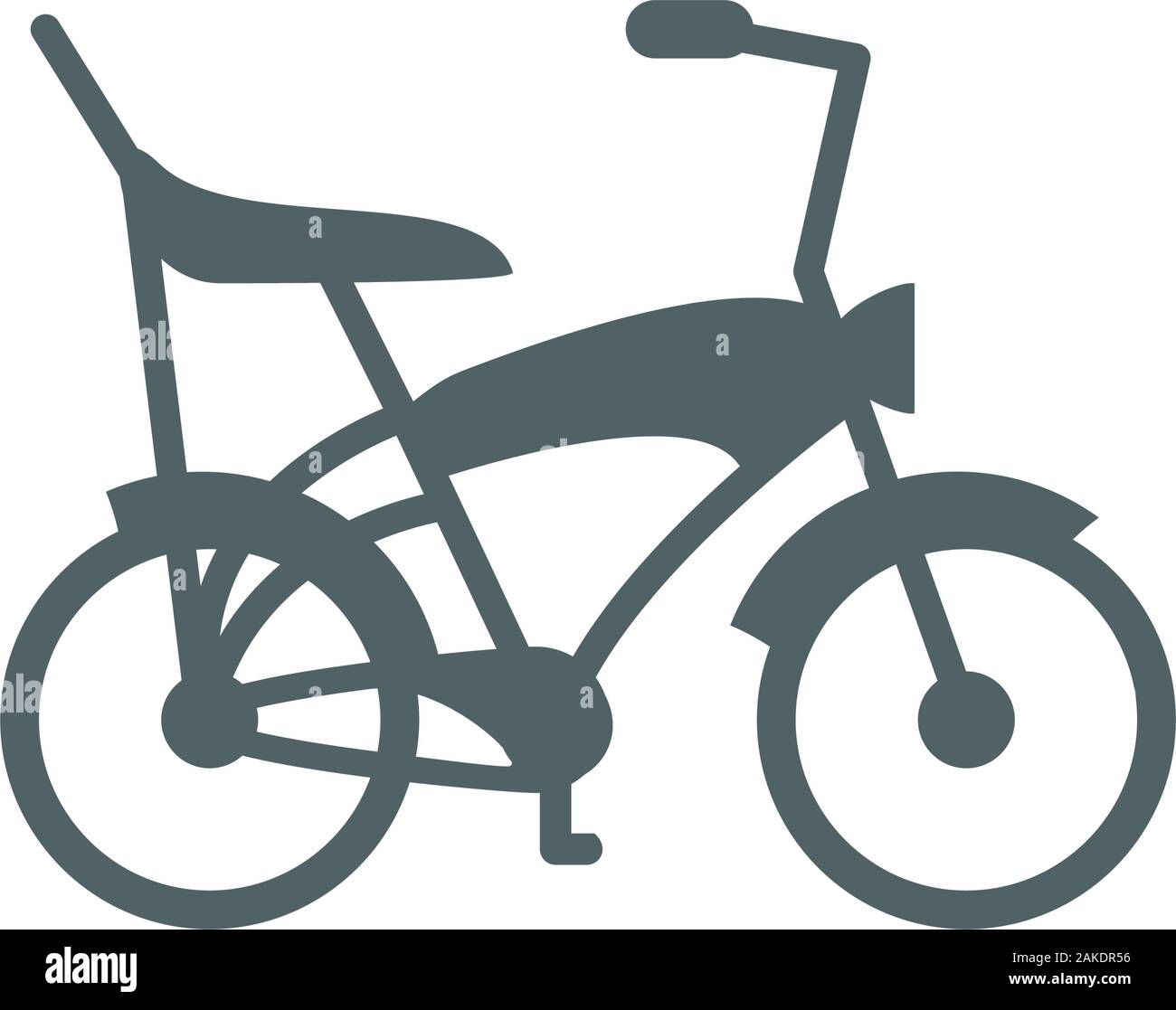 choppet bike icon design, Vehicle bicycle cycle healthy lifestyle sport ...
