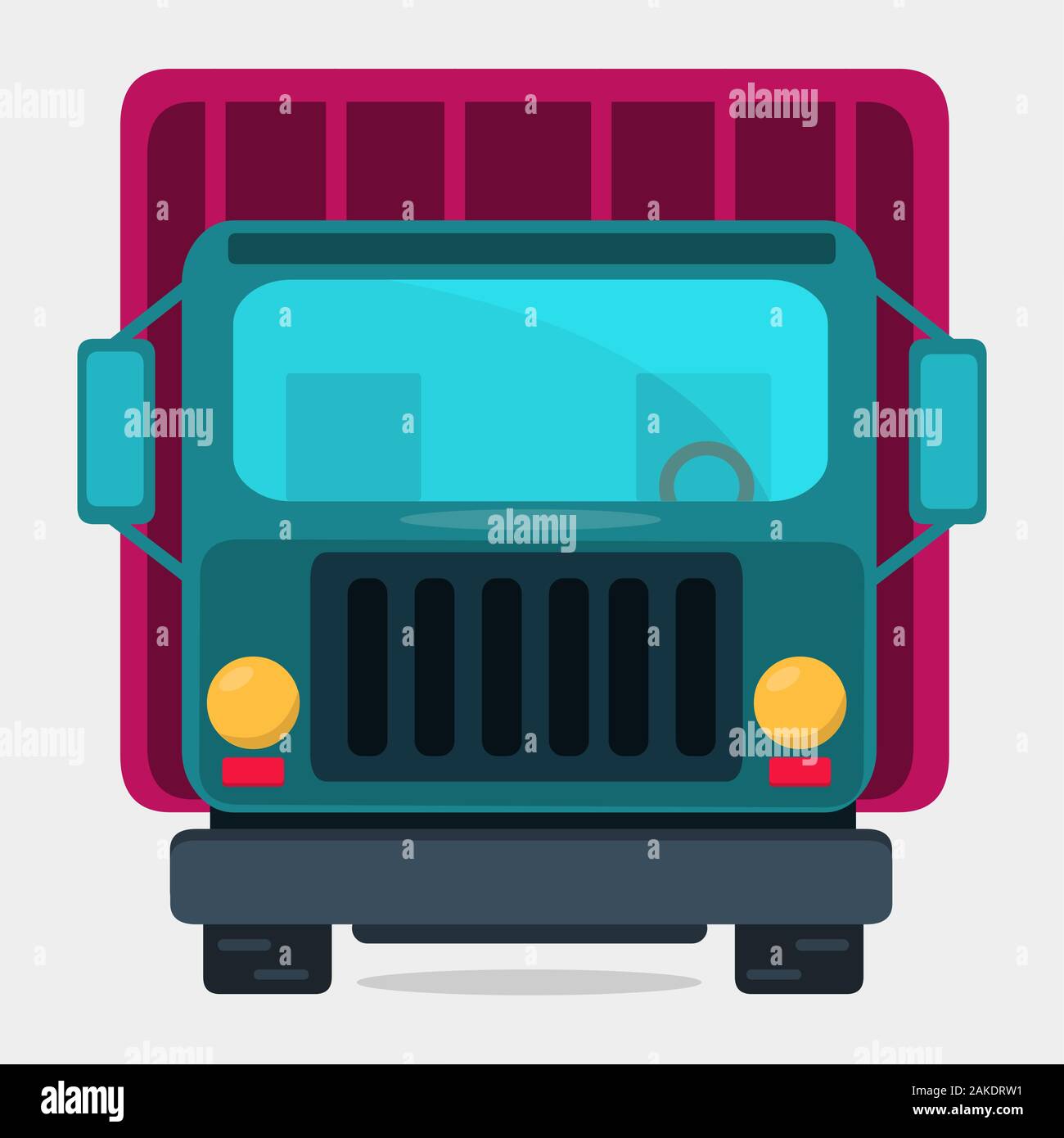 Front view big commercial Stock Vector Images - Alamy