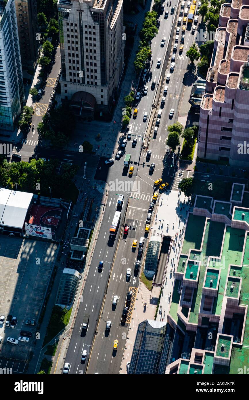 Top down aerial street road hi-res stock photography and images - Alamy