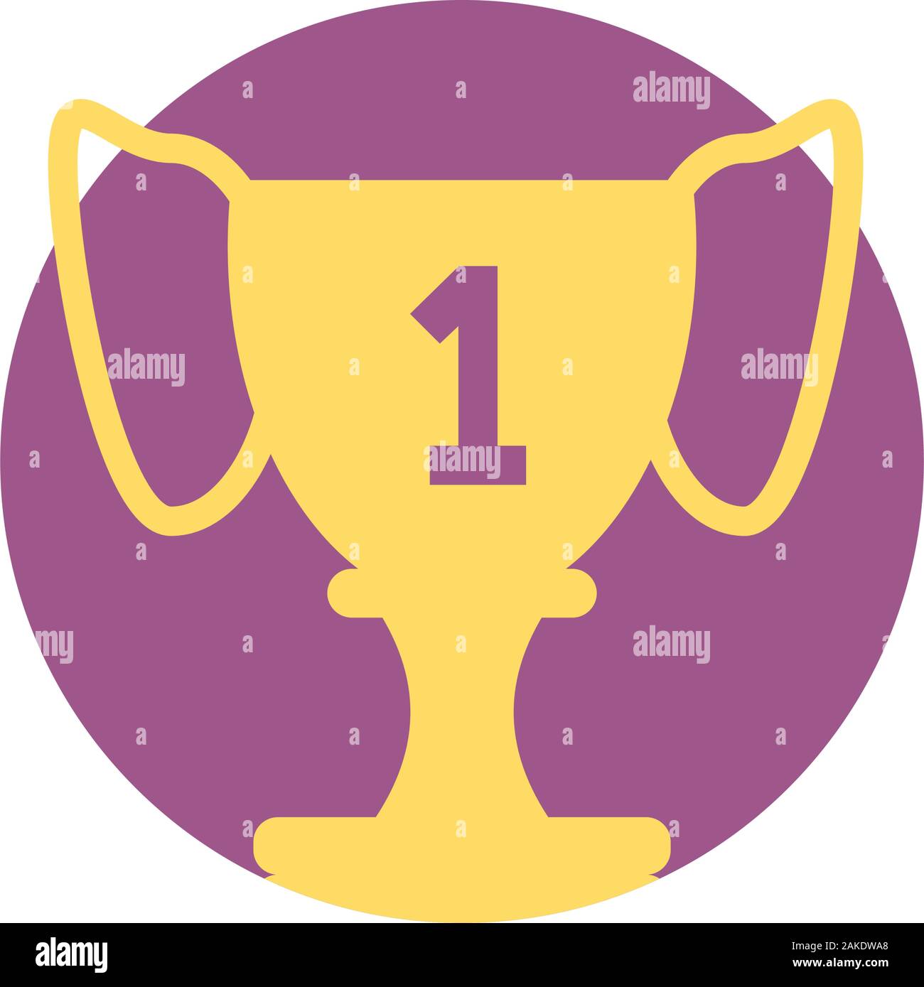 Trophy icon design, Winner first competition success sport best ...
