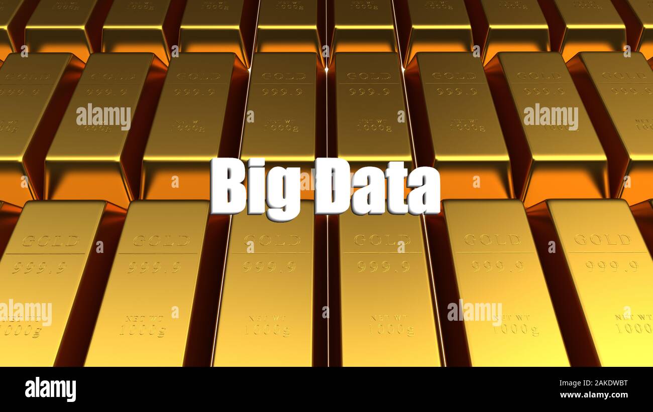 The 3d rendering of Big Data Blue Gradient Technology Background Stock ...