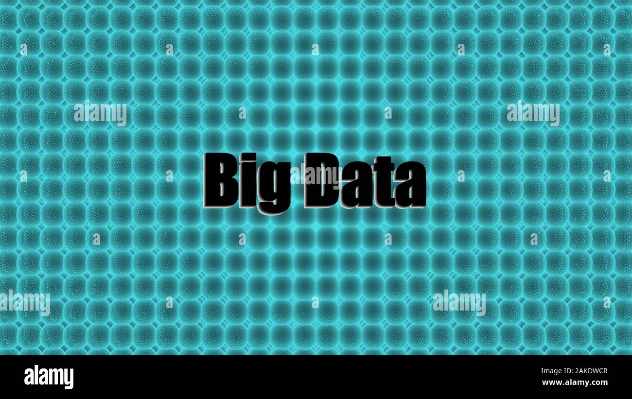 The 3d rendering of Big Data Blue Gradient Technology Background Stock ...