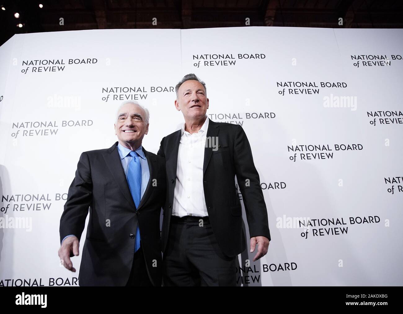 New York, United States. 08th Jan, 2020. Martin Scorsese and Bruce ...