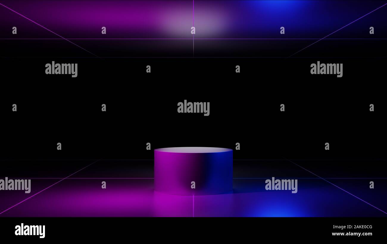 Product display stand for display of content design. Abstract fashion ...