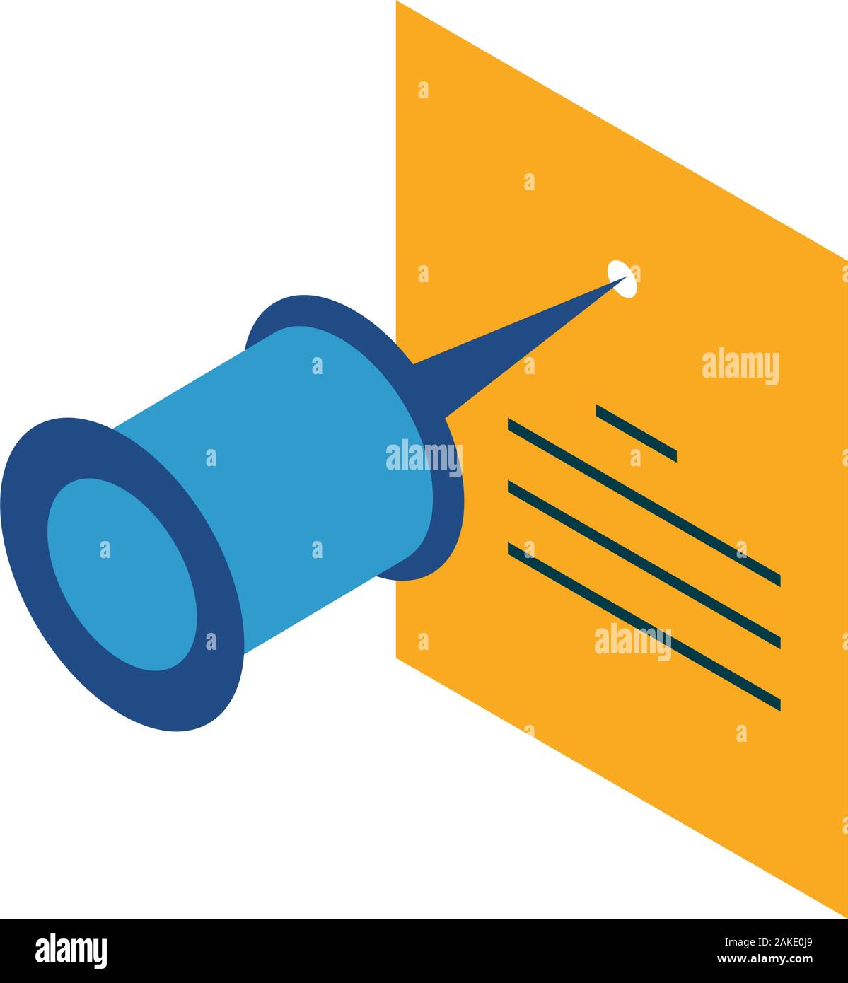 Note pin design, Paper document data archive office metal tool ...