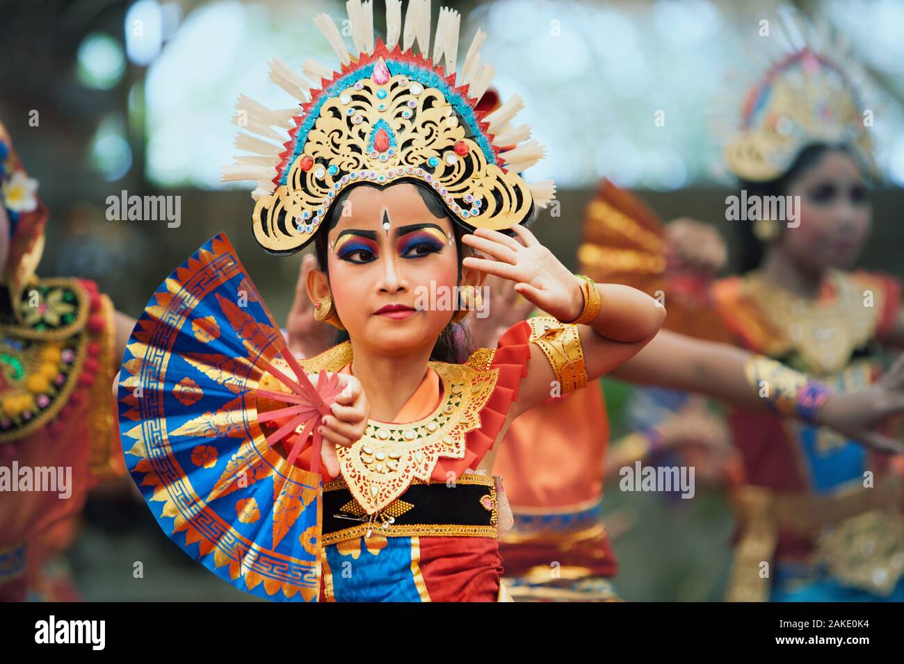 Denpasar, Bali island, Indonesia - June 11, 2016: Portrait of beautiful ...