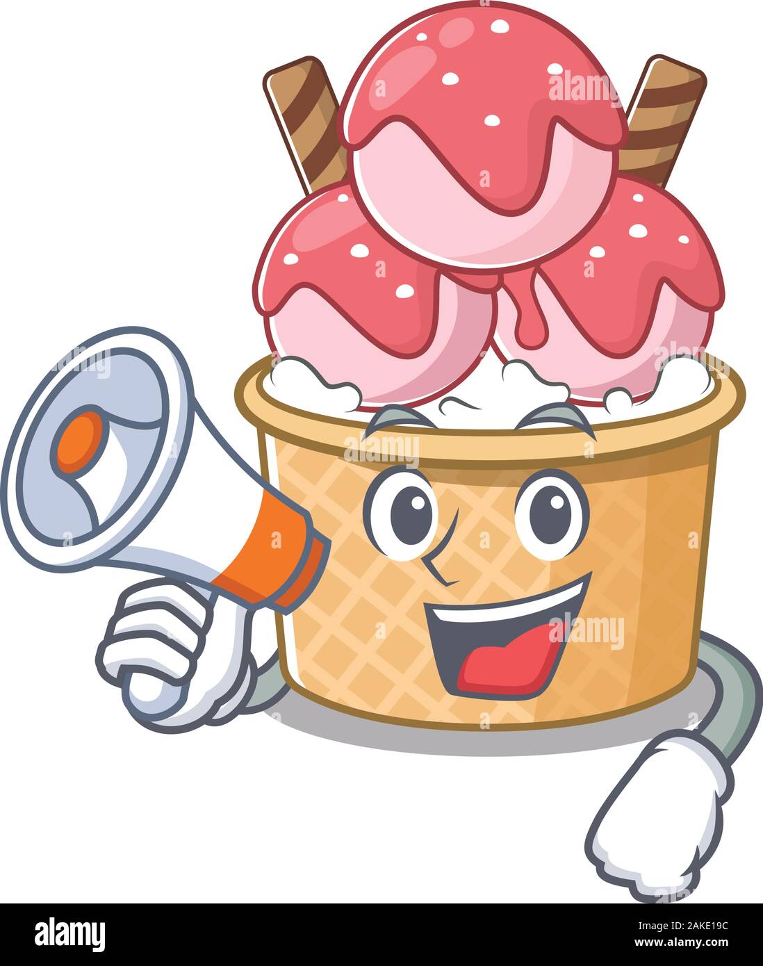 Bucket Of Ice Cream Cartoon