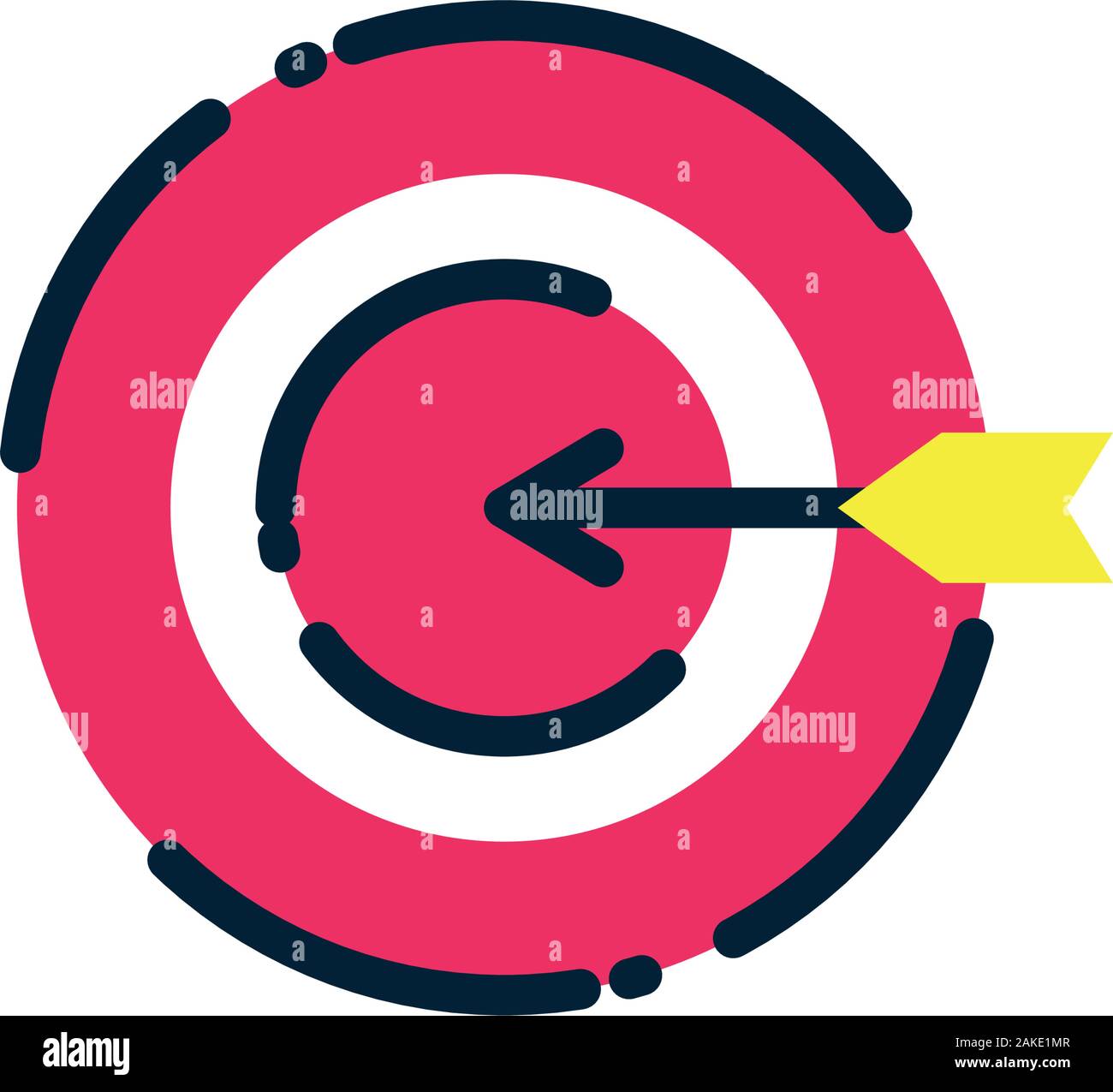 Target icon design, Solution success strategy idea problem innovation ...