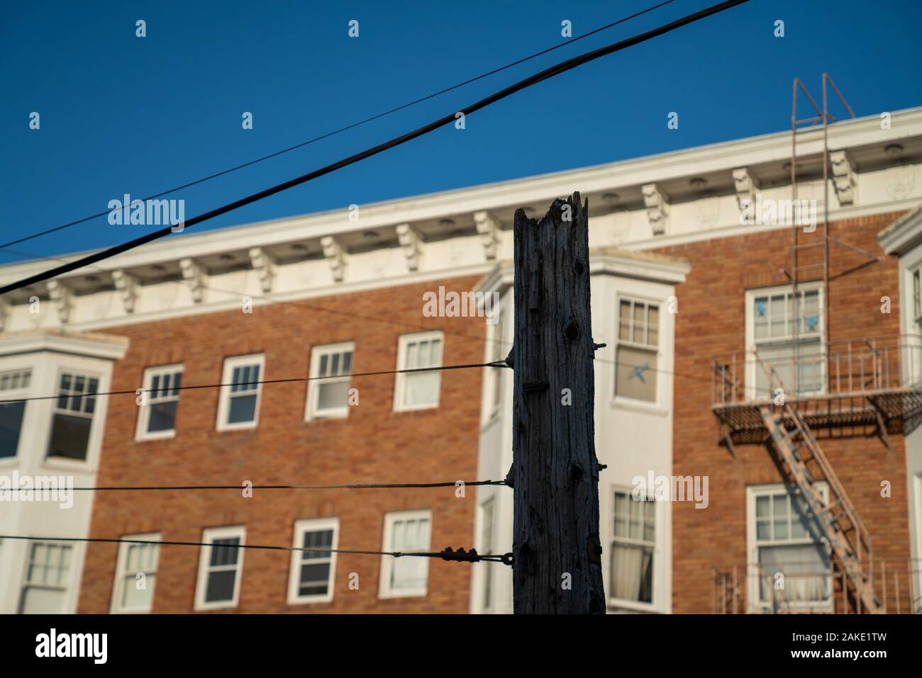 Broken power line hi-res stock photography and images - Alamy