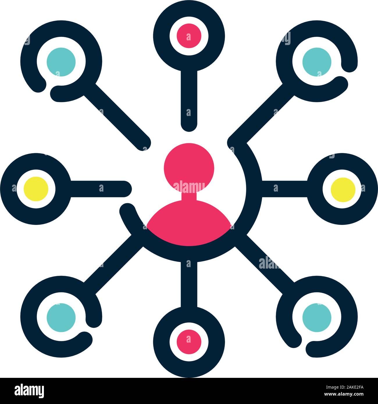 Circuit and avatar profile design of Person social communication human ...