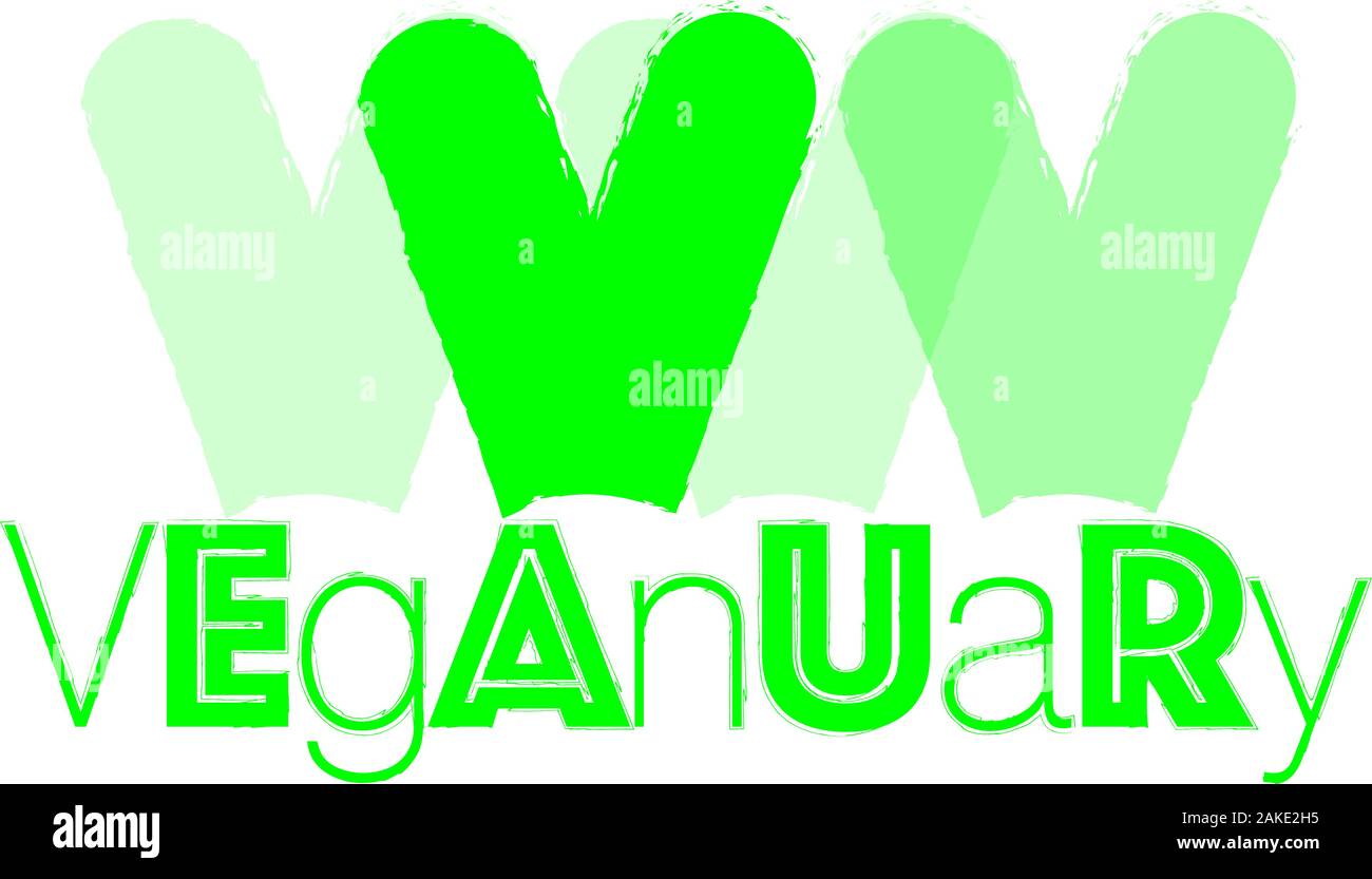 Veganuary sign hi-res stock photography and images - Alamy
