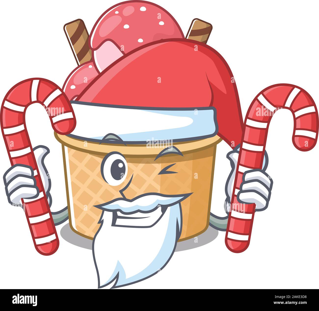 Wafer santa Stock Vector Images - Alamy
