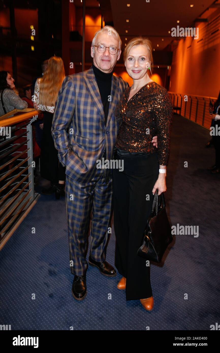 Berlin, Germany. 08th Jan, 2020. Christoph M. Ohrt and Mrs. Dana ...