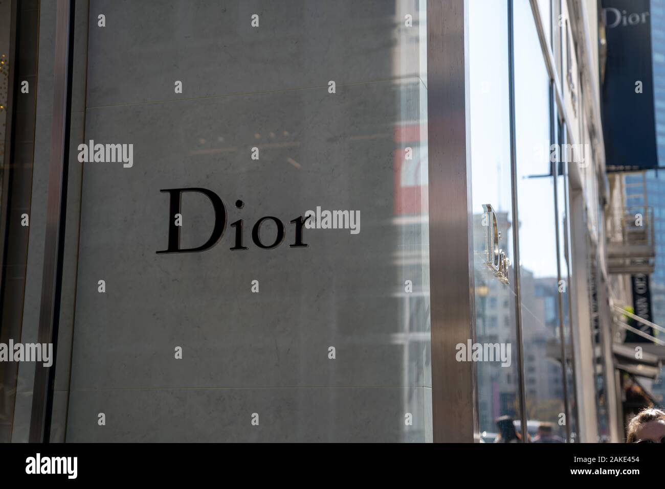 Dior store interior hi-res stock photography and images - Alamy
