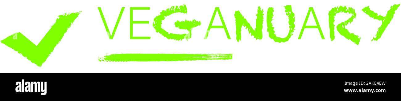 Veganuary Sign High Resolution Stock Photography and Images - Alamy