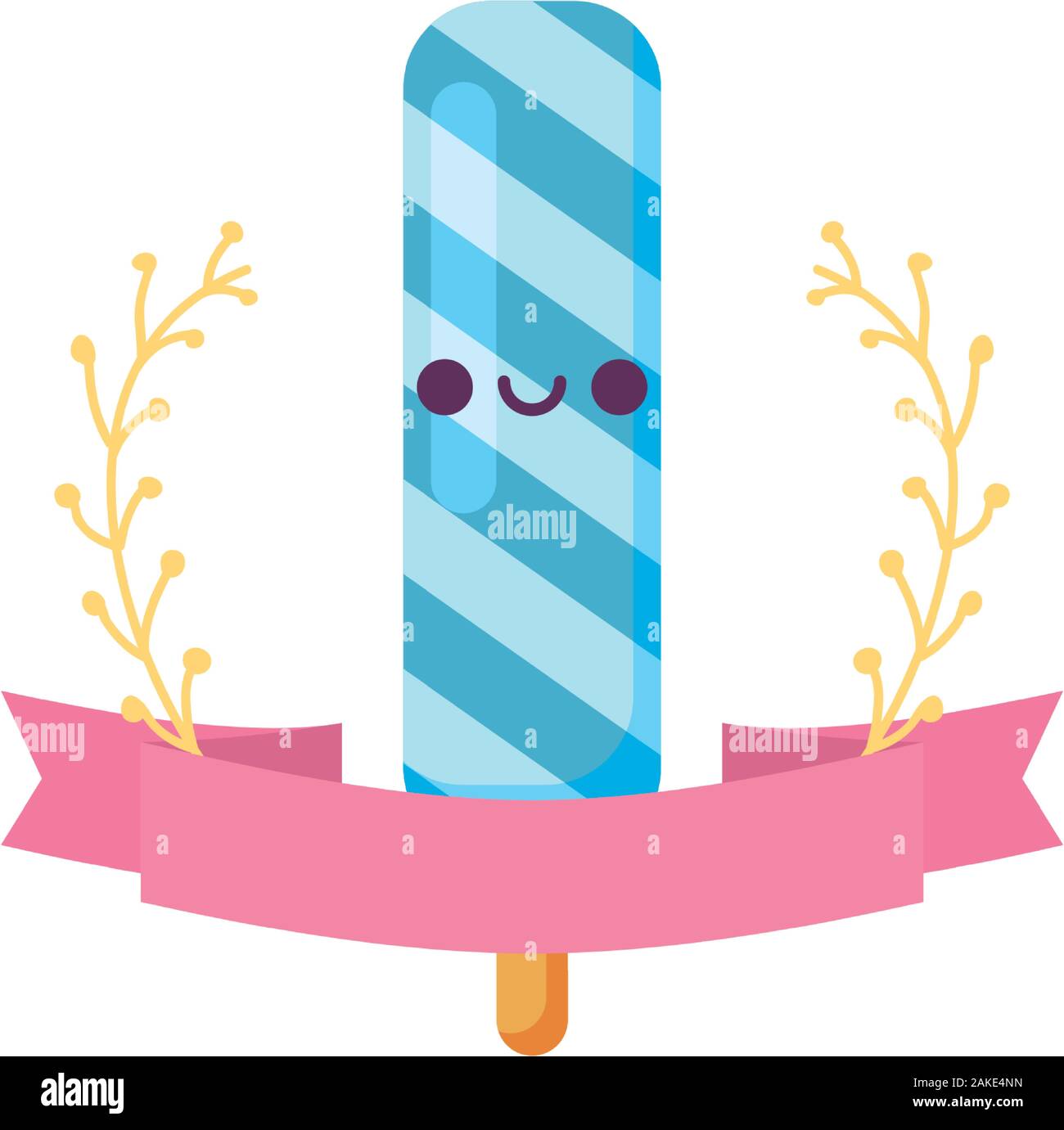 popsicle cartoon design, Kawaii expression cute character funny and ...
