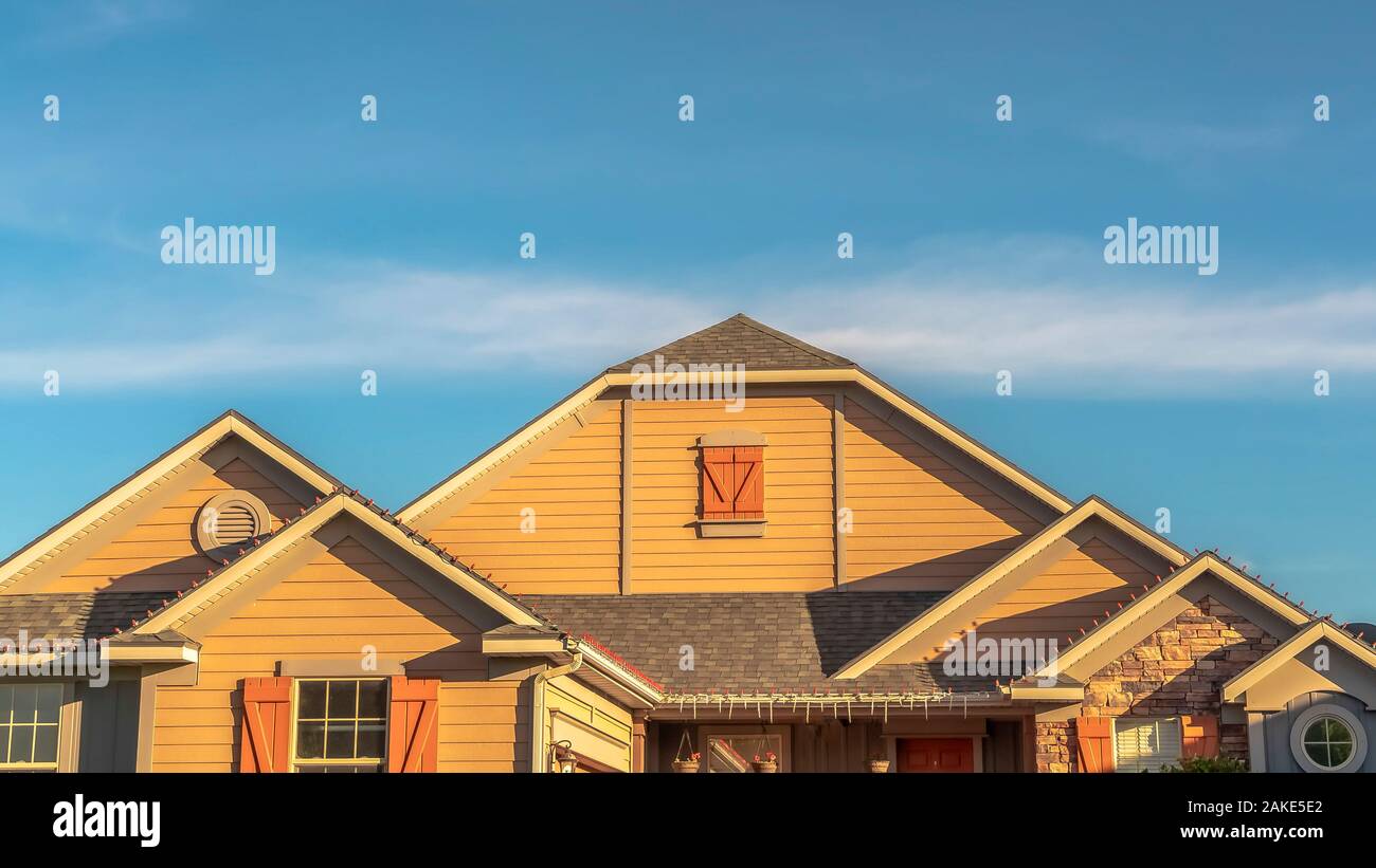 Gable Windows High Resolution Stock Photography and Images - Alamy