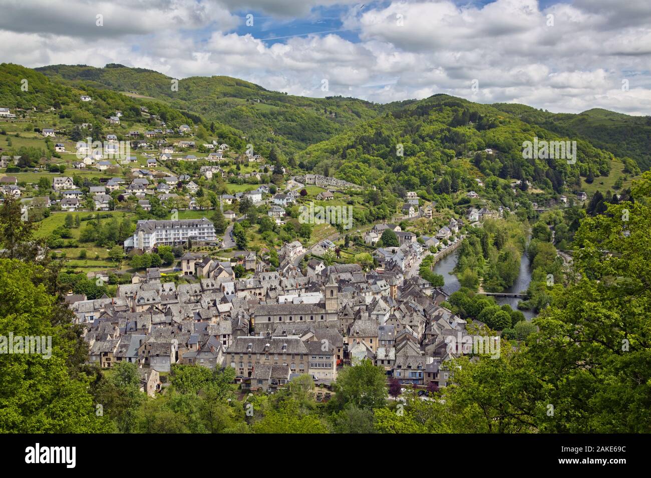 Entraygues sur truyere hi-res stock photography and images - Alamy