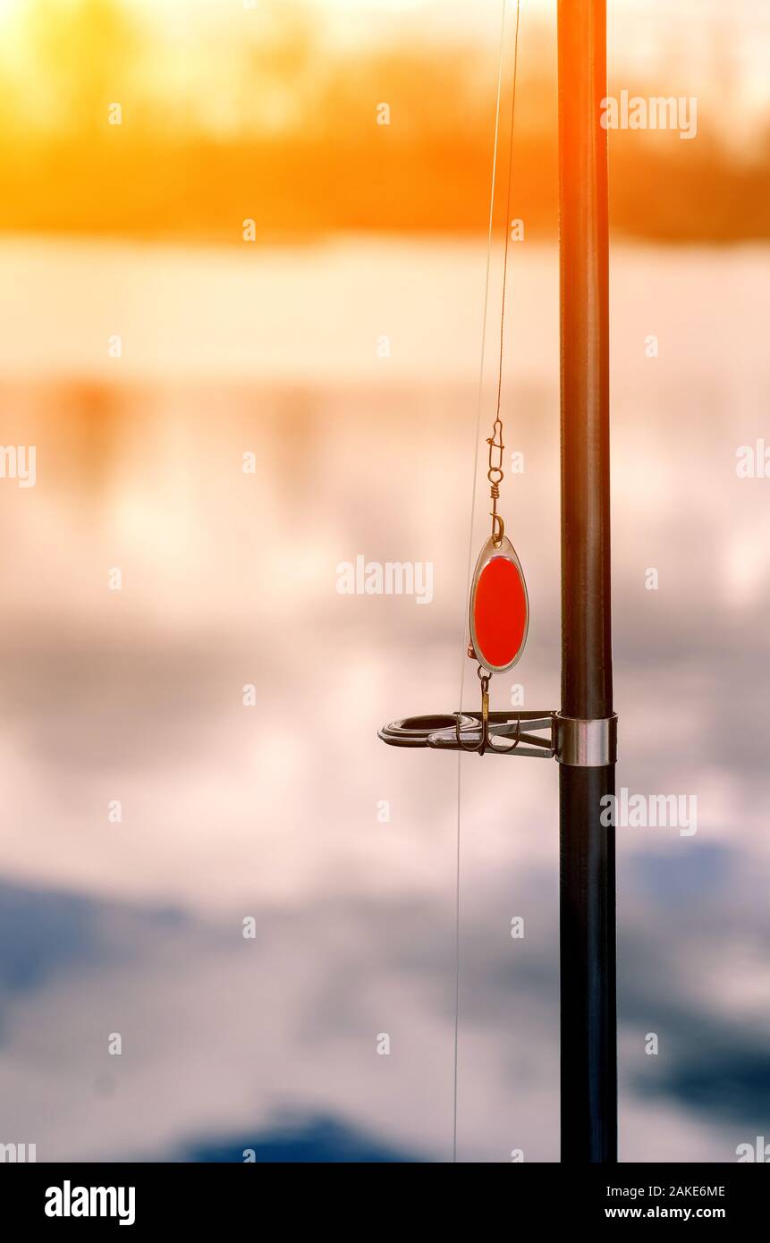 Red spinning reel hi-res stock photography and images - Alamy