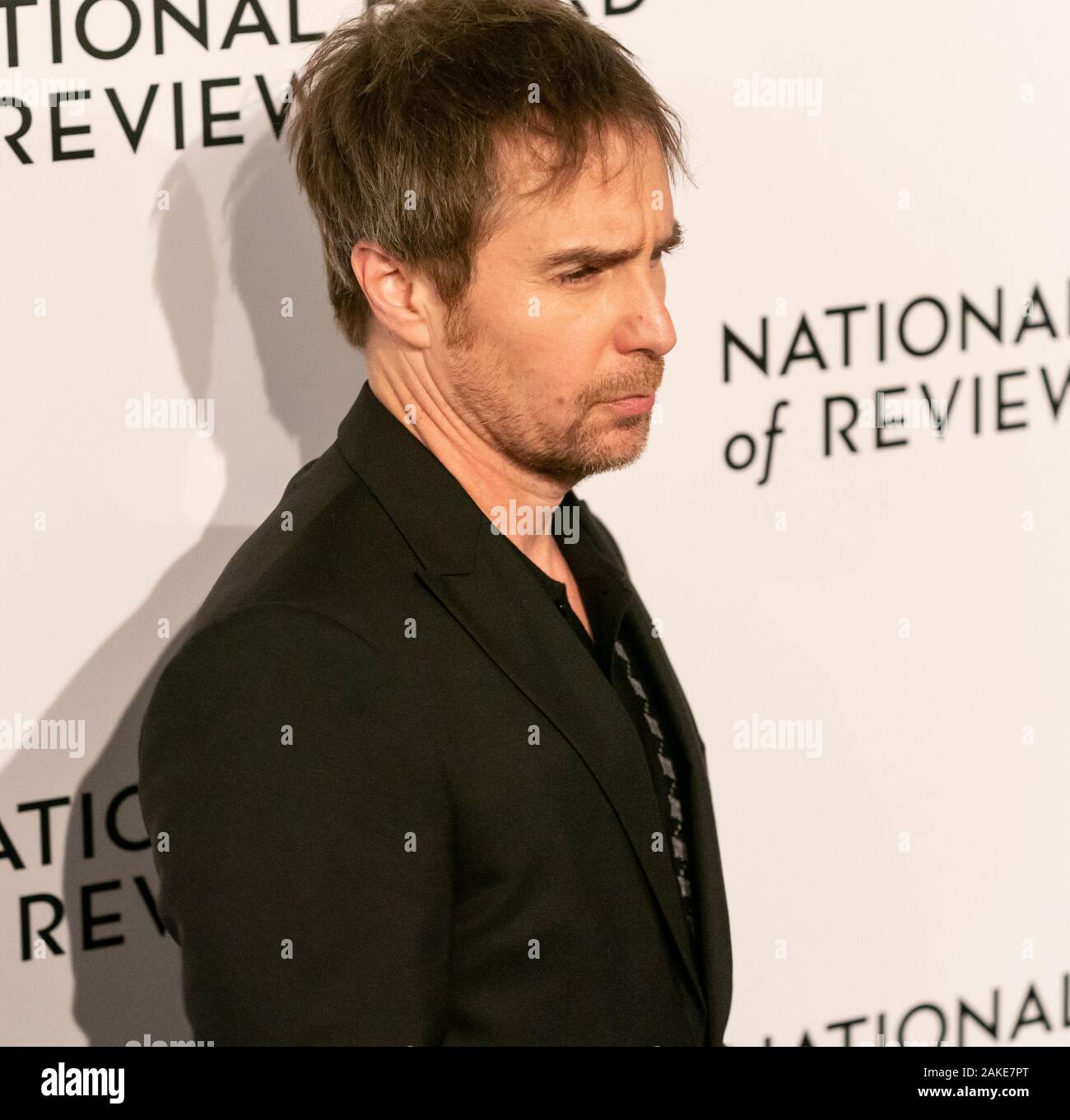 New York, NY - January 8, 2020: Sam Rockwell attends the 2020 National ...