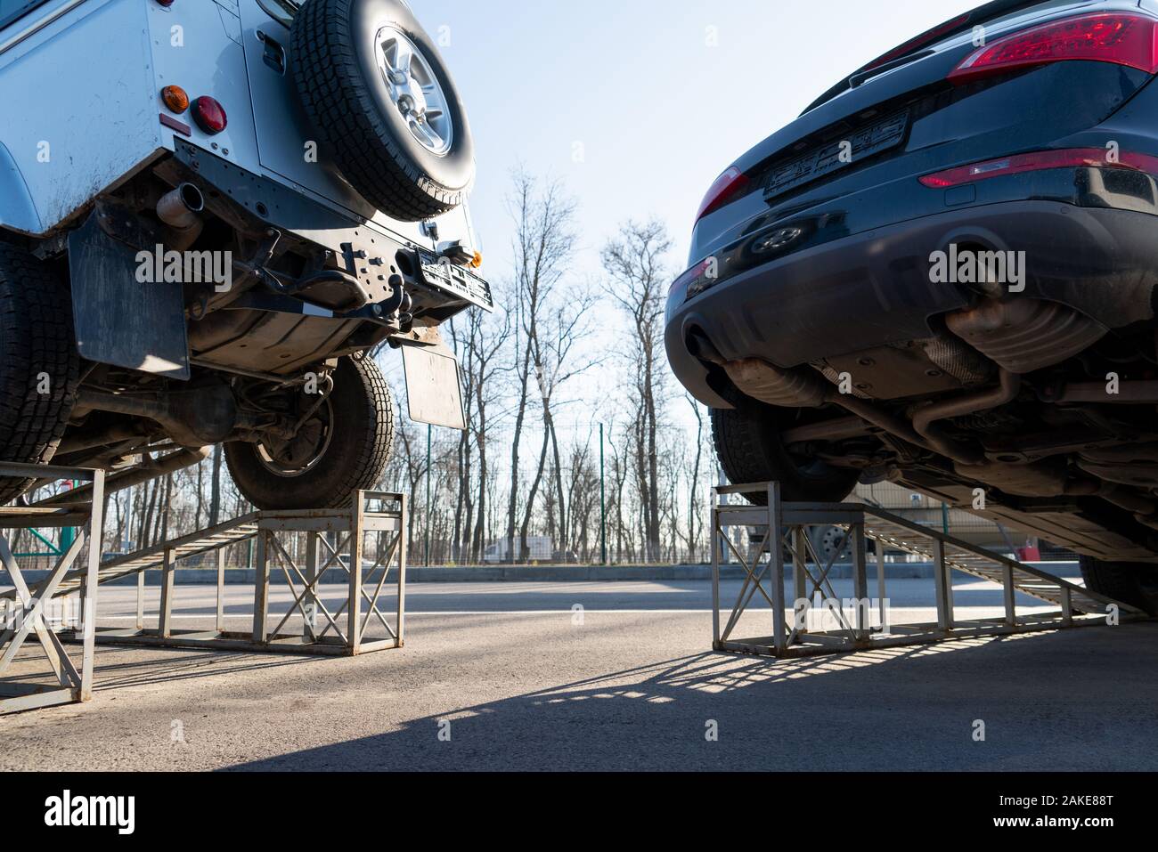 Underside car hi-res stock photography and images - Alamy