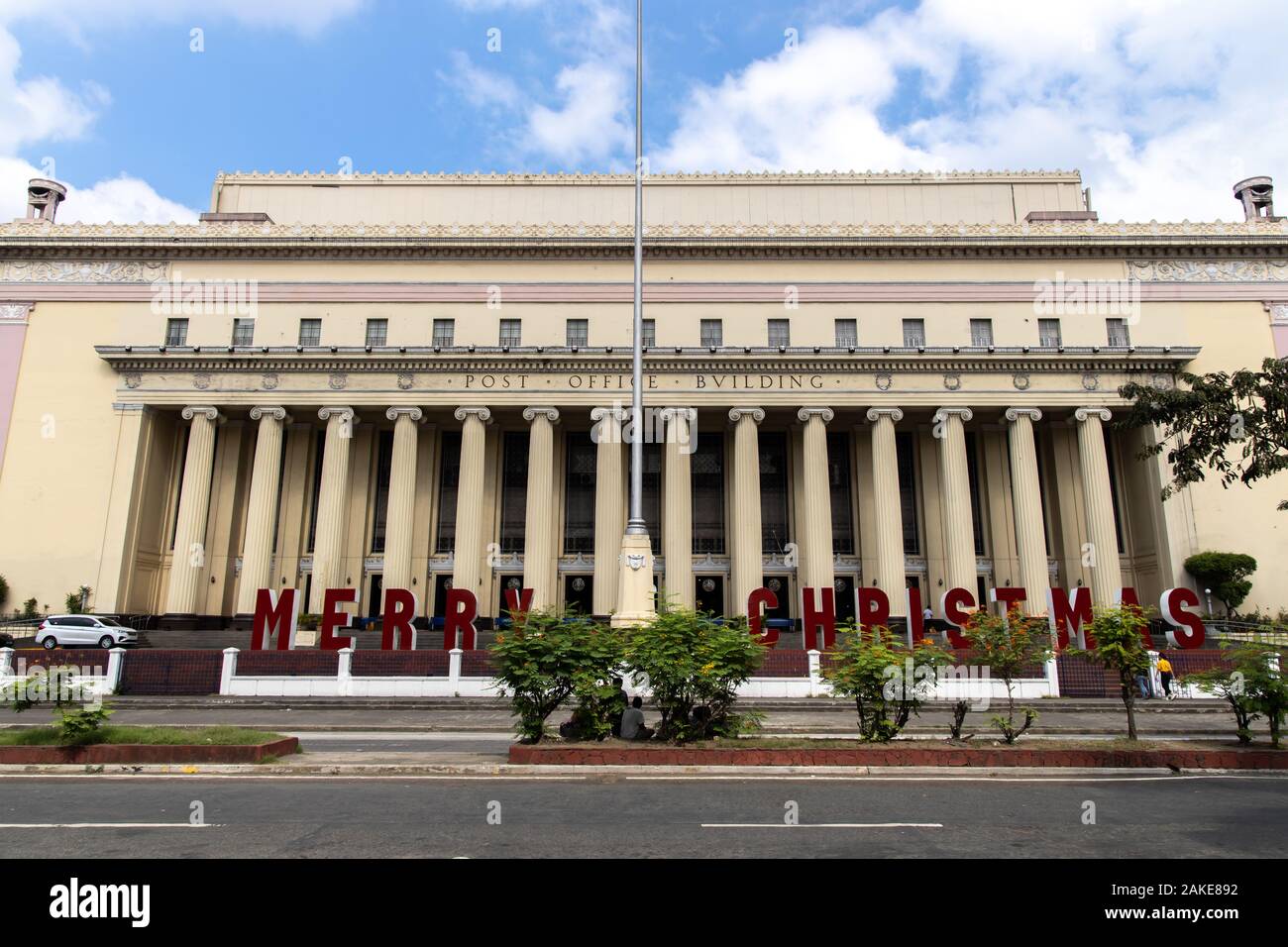 Dec 21, 2019 Manila Post office building scenery, Manila, Philippines ...